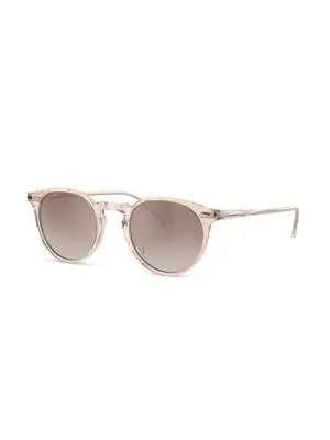 Oliver Spencer Round-frame Sunglasses - Red