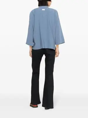 Kenzo Collarless Drop-shoulder Jacket