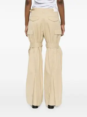 R13 Wide-leg Cargo Trousers
