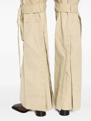 R13 Wide-leg Cargo Trousers