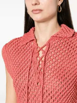 Alanui Cotton Knit Top