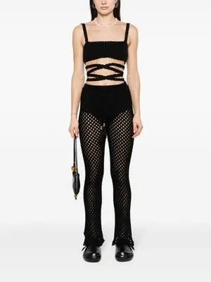 Alanui Knitted Top - Black