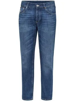 Brunello Cucinelli Slim-cut Mid-rise Jeans