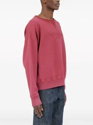 MAISON MARGIELA Reverse Cotton Sweatshirt - Red