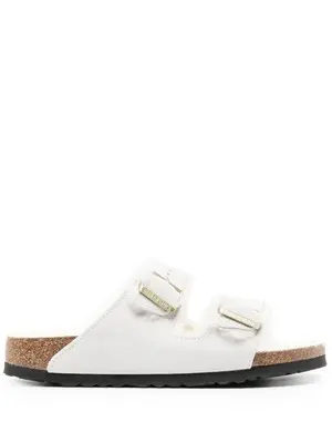BIRKENSTOCK Arizona Shearling-lined Leather Sandals