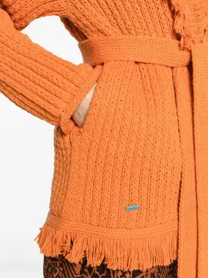 Alanui Fringe-edge Cotton-cashmere Cardigan