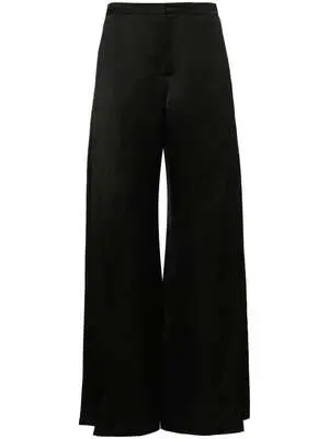 Ralph Lauren Satin Wide-leg Trousers