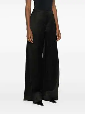 Ralph Lauren Satin Wide-leg Trousers