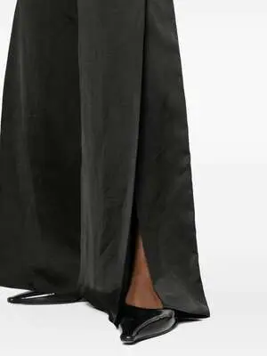 Ralph Lauren Satin Wide-leg Trousers