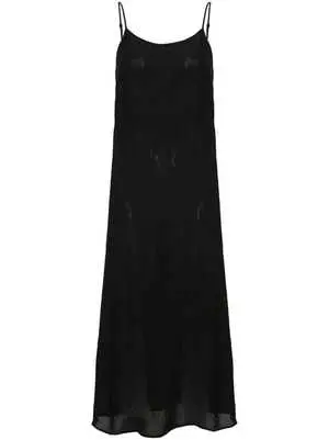 UMA WANG Crinkled Midi Dress