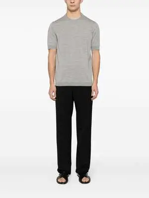 GOES BOTANICAL Mélange Merino Wool Top - Grey