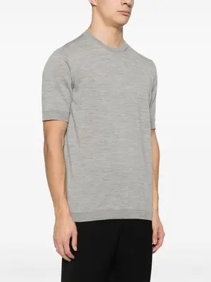 GOES BOTANICAL Mélange Merino Wool Top - Grey