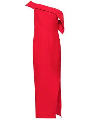 Roland Mouret Off-shoulder Gown - Red