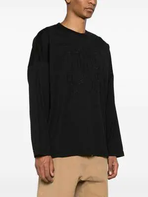 Palm Angels Monogram-embroidered Cotton T-shirt
