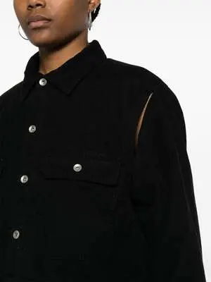 Rick Owens Corduroy Shirt Jacket - Black