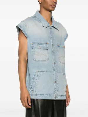 Martine Rose Blewas Denim Gilet