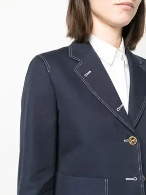 Thom Browne Sack-patch Cropped Jacket