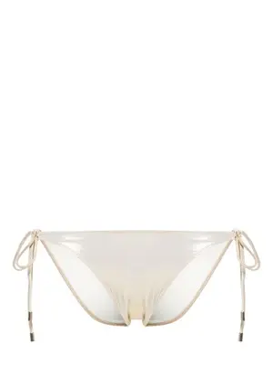 Melissa Odabash Kay West Metallic Bikini Bottom - Gold
