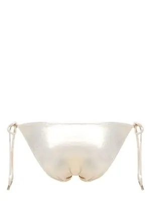 Melissa Odabash Kay West Metallic Bikini Bottom