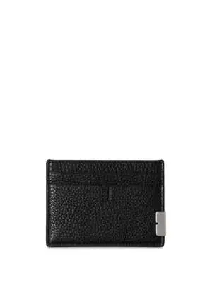 Burberry B-cut Lambskin Cardholder - Black