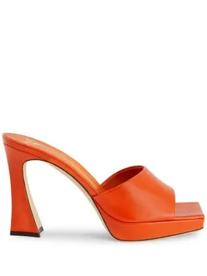 Giuseppe Zanotti Square Toe Mules Clogs For Women