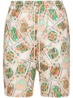 Drole De Monsieur Printed Shorts For Men
