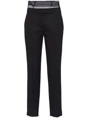Prada Layered Tailored Trousers