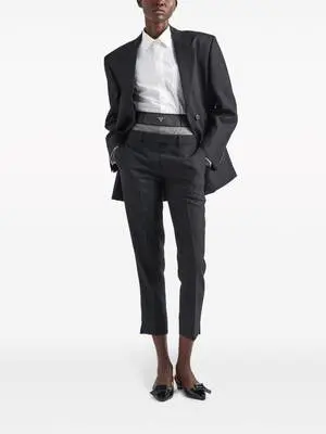 Prada Layered Tailored Trousers