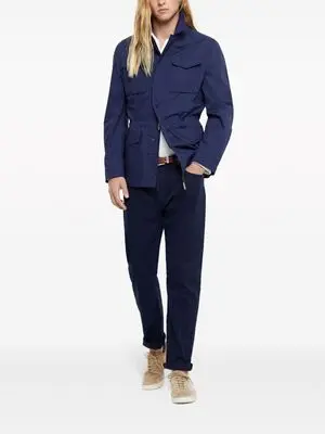 Brunello Cucinelli Lightweight Shirt Jacket - Blue