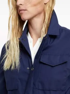 Brunello Cucinelli Lightweight Shirt Jacket - Blue