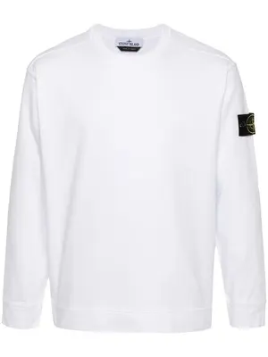 Stone Island Cotton Compass Sweatshirt