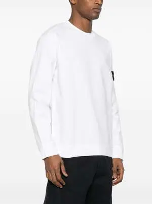 Stone Island Cotton Compass Sweatshirt