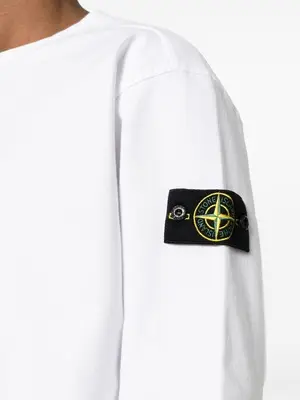 Stone Island Cotton Compass Sweatshirt