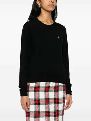 VIVIENNE WESTWOOD Orb-embroidered Jumper