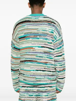 Alanui Madurai Striped Cardigan