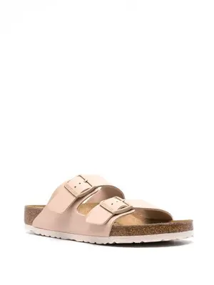 BIRKENSTOCK Arizona Leather Sandals - Pink