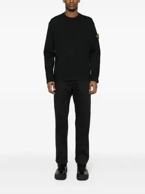 Stone Island Compass Cotton Sweatshirt