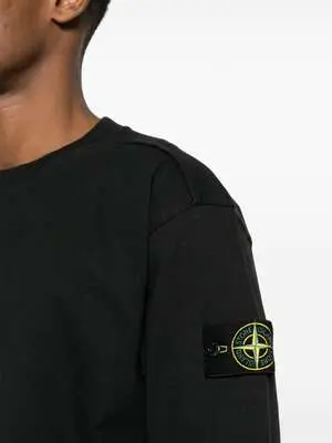 Stone Island Compass Cotton Sweatshirt