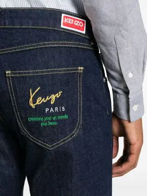 Kenzo Bara Slim-cut Jeans