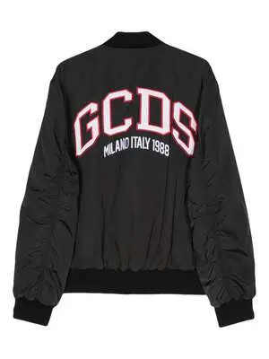 Gcds Embroidered-logo Bomber Jacket