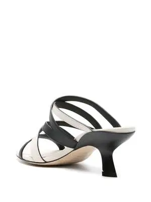 VIC MATIE 60mm Leather Mules