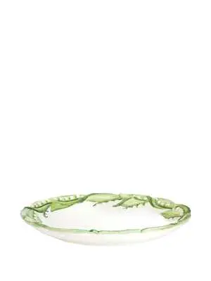 LES-OTTOMANS Lily Of The Valley Dinner Plate