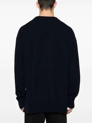 JIL SANDER Side-slit Wool Jumper