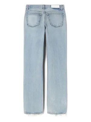 RE/DONE Straight-leg Jeans - Blue