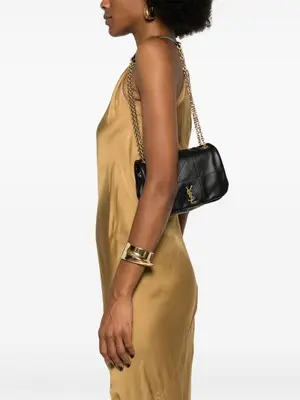 Saint Laurent Mini Jamie 4.3 Eather Shoulder Bag - Black