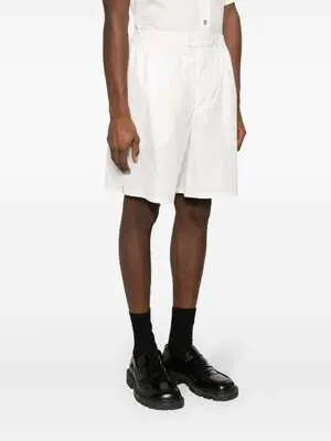 Prada Elasticated-waistband Cotton Shorts