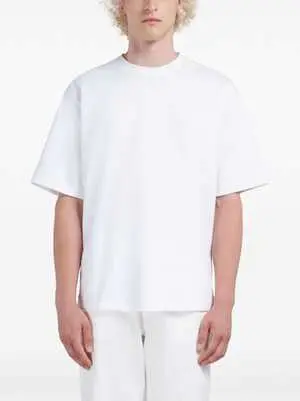 Marni Logo-patch Cotton T-shirt - White