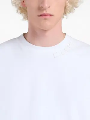 Marni Logo-patch Cotton T-shirt - White