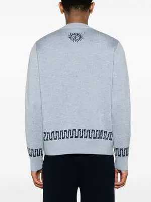 Alanui Wood Block Patterned Jacquard Jumper