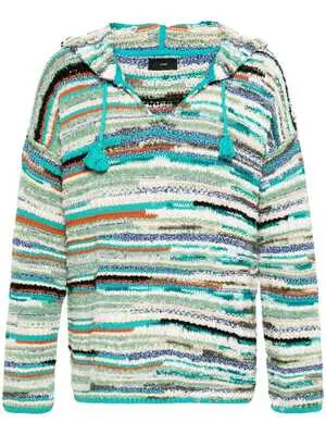 Alanui Madura I Chunky-knit Hoodie